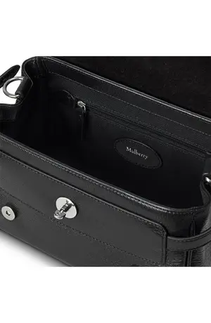 Mulberry Mini Alexa High-shine Leather Bag - Black