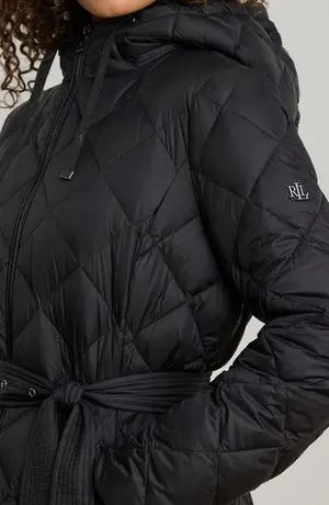Ralph Lauren Belted Quilted Coat