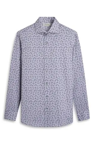 Bugatchi Devon Ooohcotton® Paisley Button-up Shirt