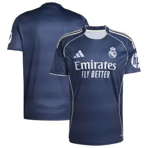 Adidas Real Madrid 2025/26 Away Replica Jersey - Blue