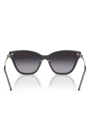Emporio Armani 56mm Cat Eye Sunglasses