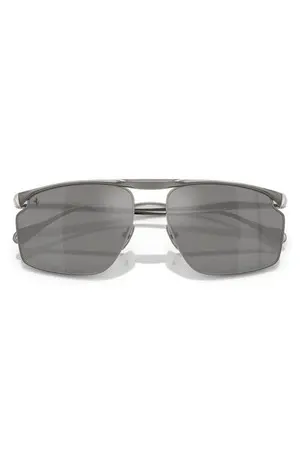 SCUDERIA FERRARI 61mm Irregular Sunglasses