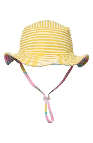 SNAPPER ROCK Buttercup Bloom Reversible Bucket Hat