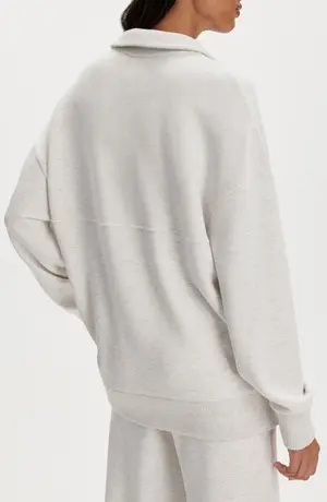 Varley Molly Longline Doublesoft® Half Zip Sweatshirt