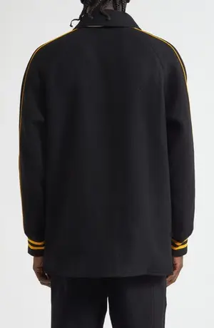 BODE Monogram Snap Reversible Jacket - Black Multi