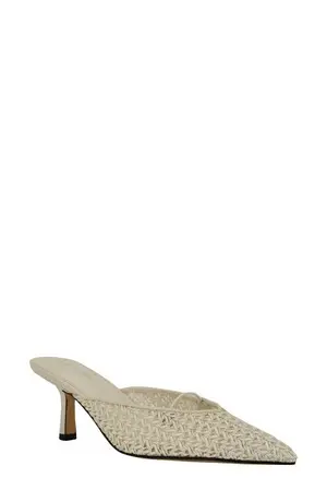 Calvin Klein Camily Pointed Toe Mule - Cream