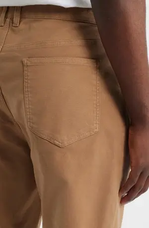 Johnston & Murphy Xc Flex Stretch Five-pocket Pants - Camel