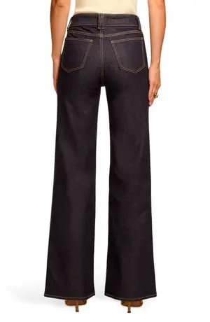 Ramy Brook Fay Patch Pocket Wide Leg Jeans