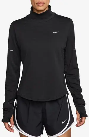Nike Mock Neck Performance Tops For Women