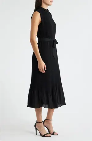 Sam Edelman Pleated A-line Midi Dress