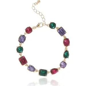 Bcbgmaxazria Multi-stone Gem Bracelet - Multicolor