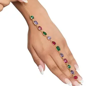 Bcbgmaxazria Multi-stone Gem Bracelet