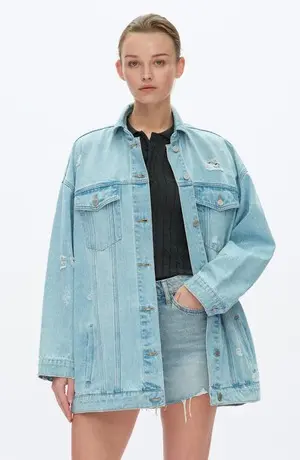 BAYEAS Boxy Denim Jacket