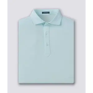 TURTLESON Lester Oxford Performance Polo - Wave