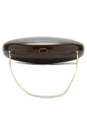 Mango Oval Frame Clutch