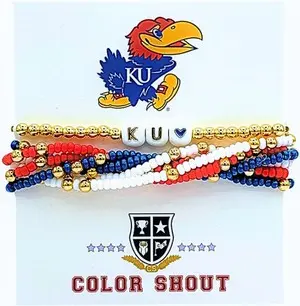 COLOR SHOUT Lucky 7 Bracelet Set - Yellow Gold