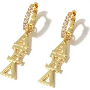 Color Shout Logo Earrings