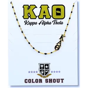 Color Shout Logo Necklaces