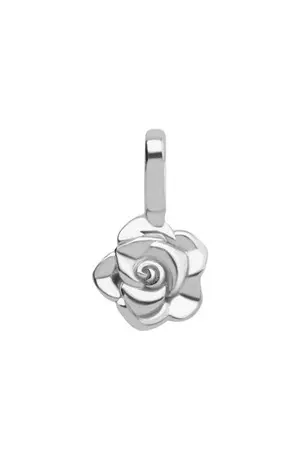 MADE BY MARY June Birth Flower Charm - Silver