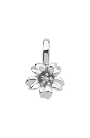 MADE BY MARY March Birth Flower Charm - Silver