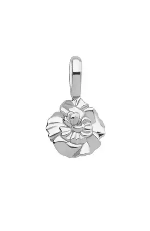 MADE BY MARY January Birth Flower Charm - Silver