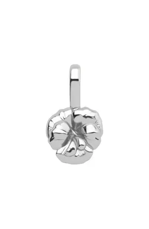 MADE BY MARY February Birth Flower Charm - Silver