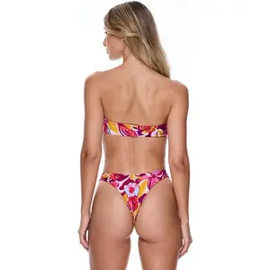 SUNKISSED Le Bas Cheeky Bikini Bottom Floralia