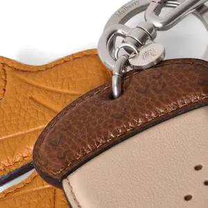 Mulberry British Park Acorn Keyring