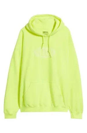 MERCH TRAFFIC Puff Print Logo Graphic Hoodie