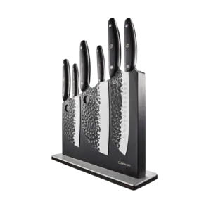 CUISINE::PRO® Kuroi Kiba 7-piece Knife Block - Silver