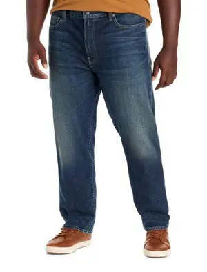 Lucky Brand Athletic-fit Straight-leg Jeans - Mustang