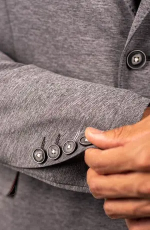 MACEOO Stretch Unconstructed Blazer - Grey