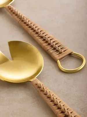 GAURI KOHLI Helsinki Salad Servers