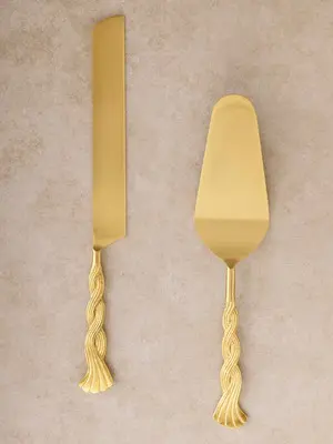 GAURI KOHLI Santiago Cake Servers
