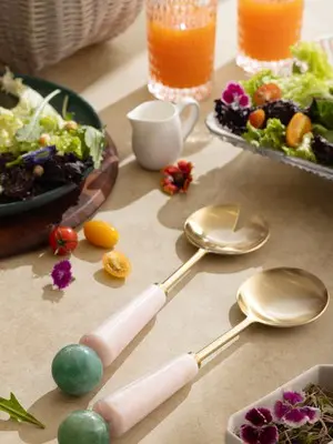 GAURI KOHLI Copenhagen Salad Servers