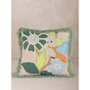 GAURI KOHLI Palermo Throw Pillow Cover - Green