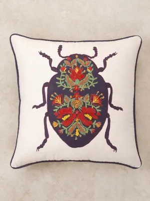 GAURI KOHLI Udaipur Throw Pillow Cover - Multicolored
