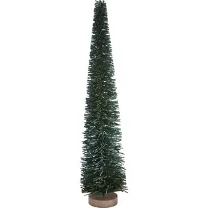 TAG Glimmer Tree Large Decorative Holiday Sculpture Christmas - Green