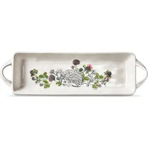 TAG Hedgehog Ceramic Serving Platter Multicolor Dishwasher Safe - Multicolored