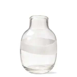 TAG Headlands Small Multi Glass Decorative Vase - White
