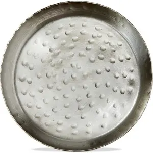TAG Remi Round Candle Holder - Silver