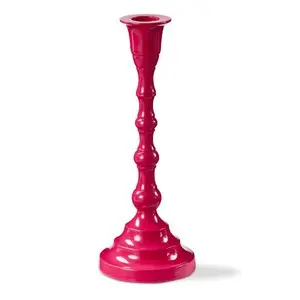 TAG Zahra Hot Taper Candle Holder Stylish Home Decor - Pink