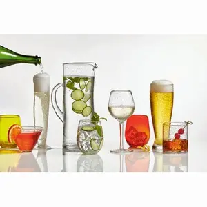 TAG Bubble Tall Wine Glass Drinkware For Everyday Use