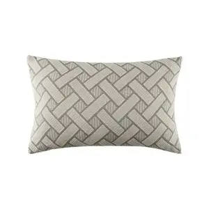ELISABETH YORK Leighton Shale Accent Pillow Decor - Gray