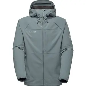 MAMMUT Ultimate Comfort Softshell Hooded Jacket - Strata