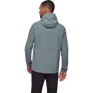 MAMMUT Ultimate Comfort Softshell Hooded Jacket - Strata