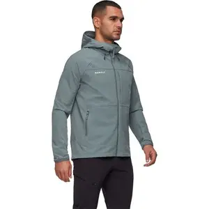 MAMMUT Ultimate Comfort Softshell Hooded Jacket - Strata