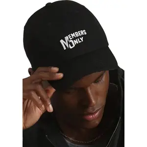 MEMBERS ONLY Washed Baseball Cap - Black