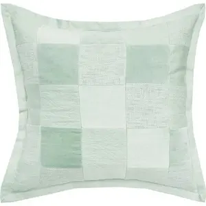 ELISABETH YORK Pia Sea Glass Accent Throw Pillow - Green