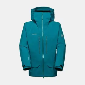 MAMMUT Crater Pro Hs Hooded Jacket - Deep Teal